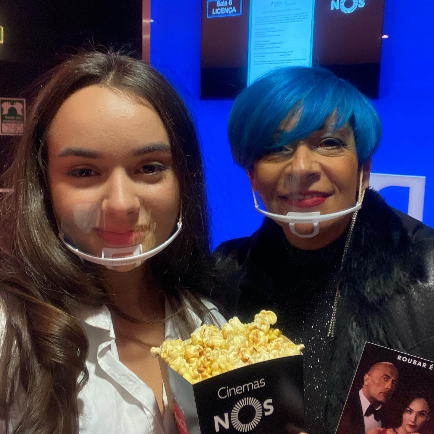 Wanda Stuart com a filha, Eva - TV 7 Dias