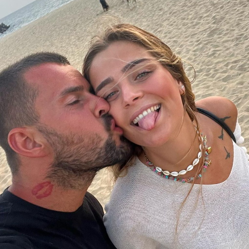 Noiva de Marco Costa mostra o rosto da filha ainda dentro da barriga ...