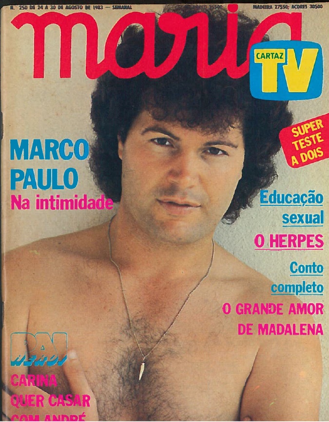 Marco Paulo: Relembre as capas mais marcantes da carreira do cantor ...